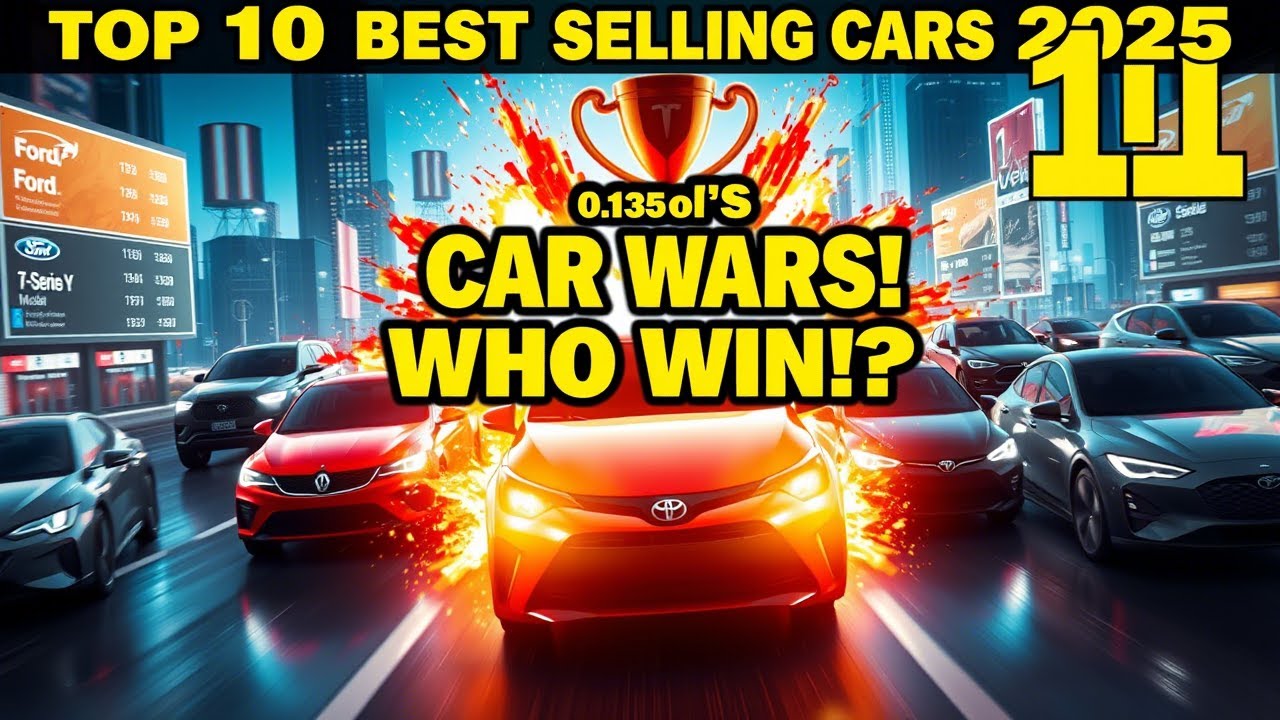 "🚘🔥 Top 10 Best-Selling Cars Worldwide 2025 (The Ranking WILL Surprise ...