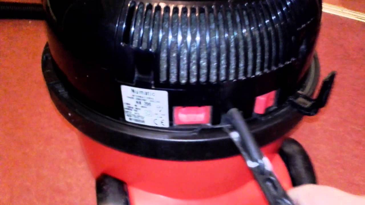 Numatic basil nb200 1998 in red - YouTube