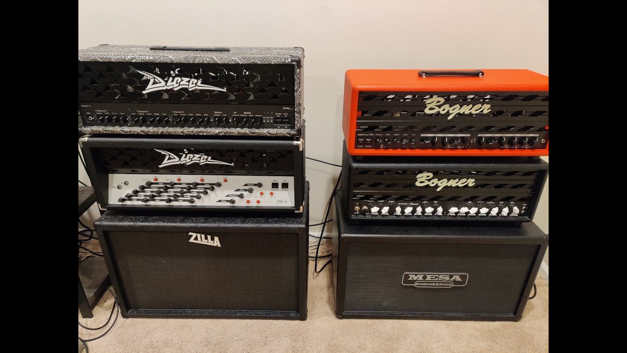 Metal Amp Shootout Part 2: Diezel Herbert MK3, Bogner Uber Ultra ...