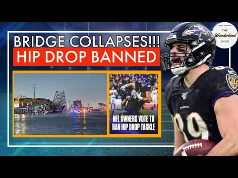 The Hip Drop tackle has been BANNED...also bridge COLLAPSES in ...