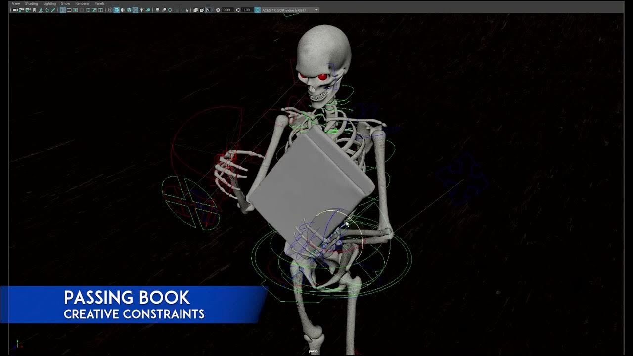 Constraints different controllers for Maya animations - YouTube