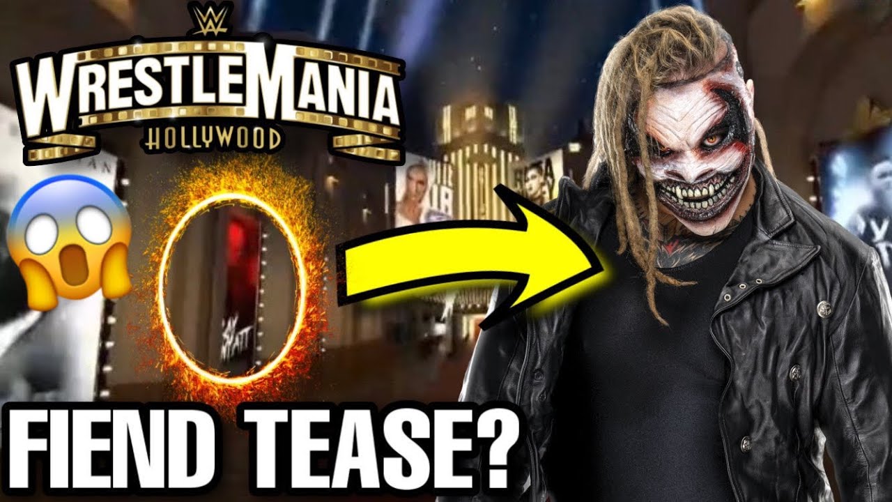 THE FIEND TEASE IN WRESTLEMANIA ADVERTISEMENT SHOWN ON WWE RAW? - YouTube