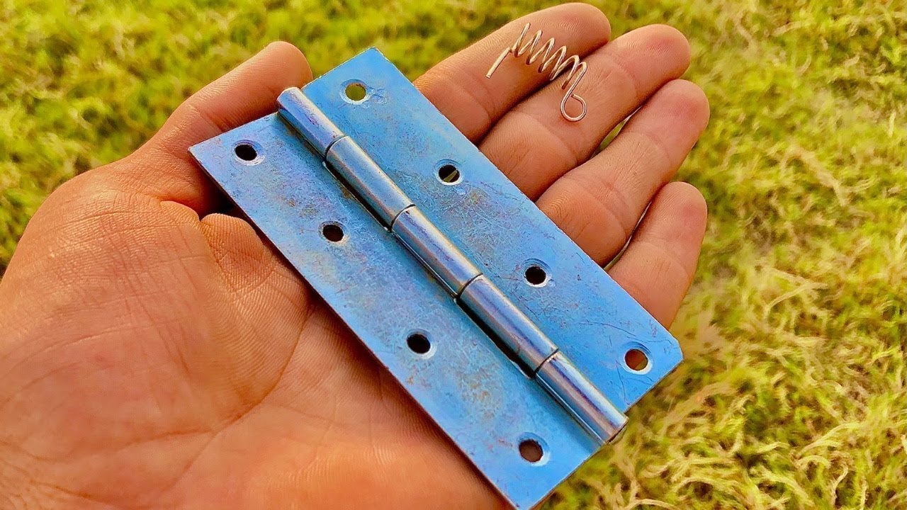 EXPERT TIPS! How to insert a spring into a door hinge! - YouTube