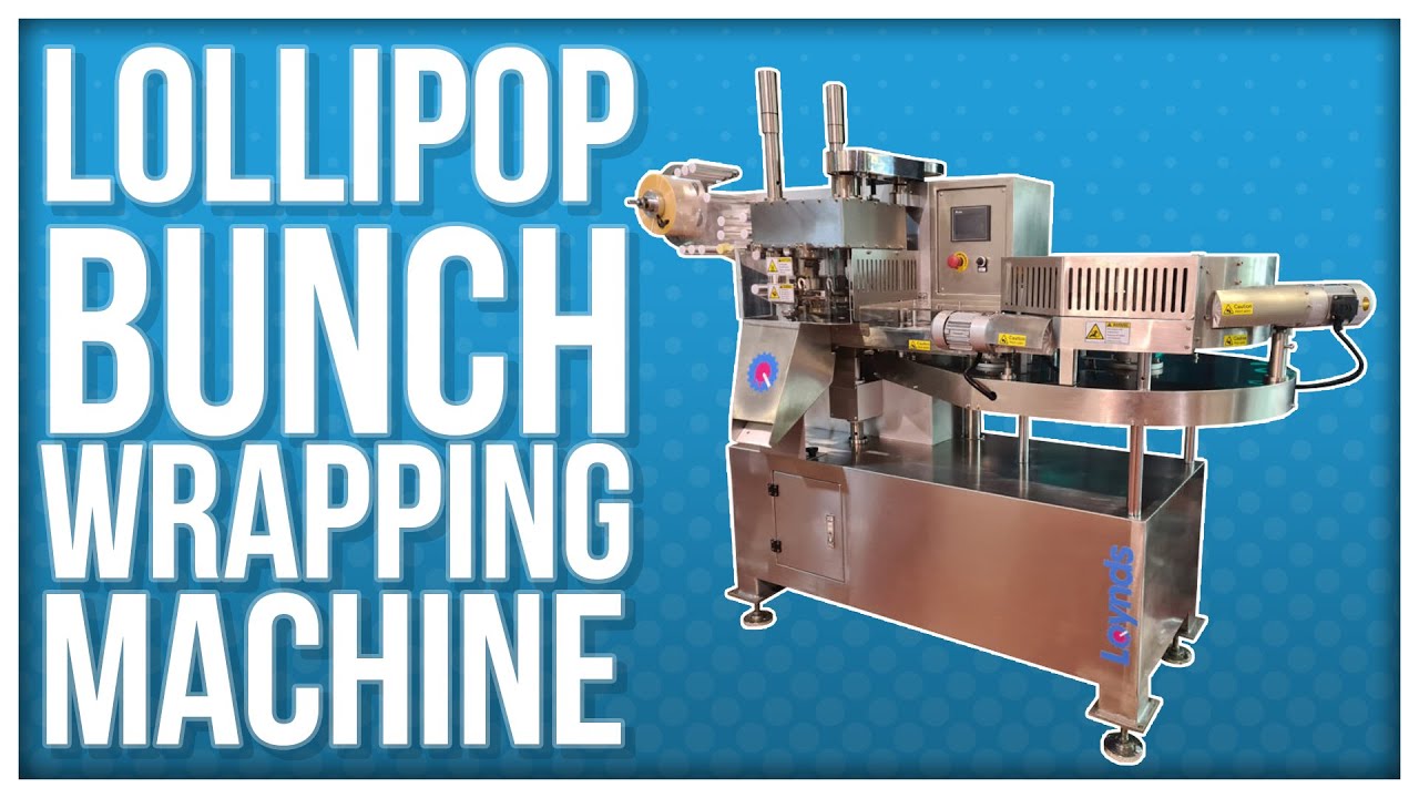 Loynds Lollipop Bunch Wrapper 115 per min - YouTube
