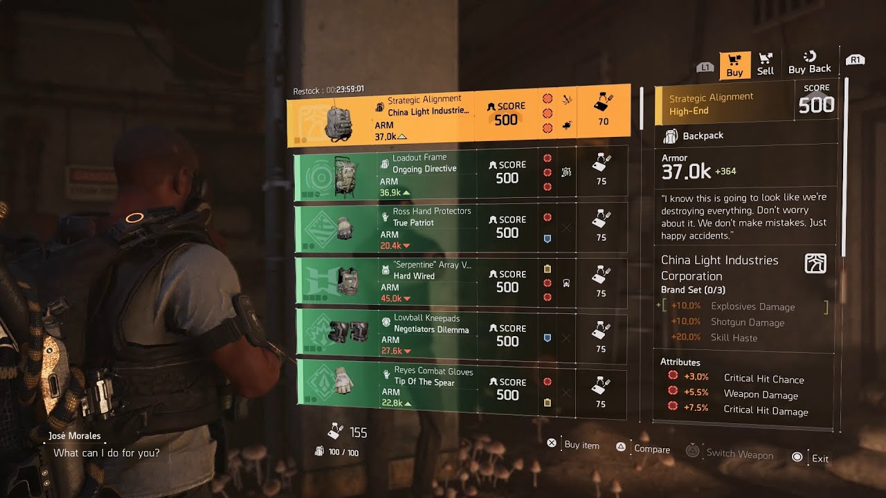 The Division 2: Targeted Loot & Thieves Den Reset - DZ South (Feb 15 ...