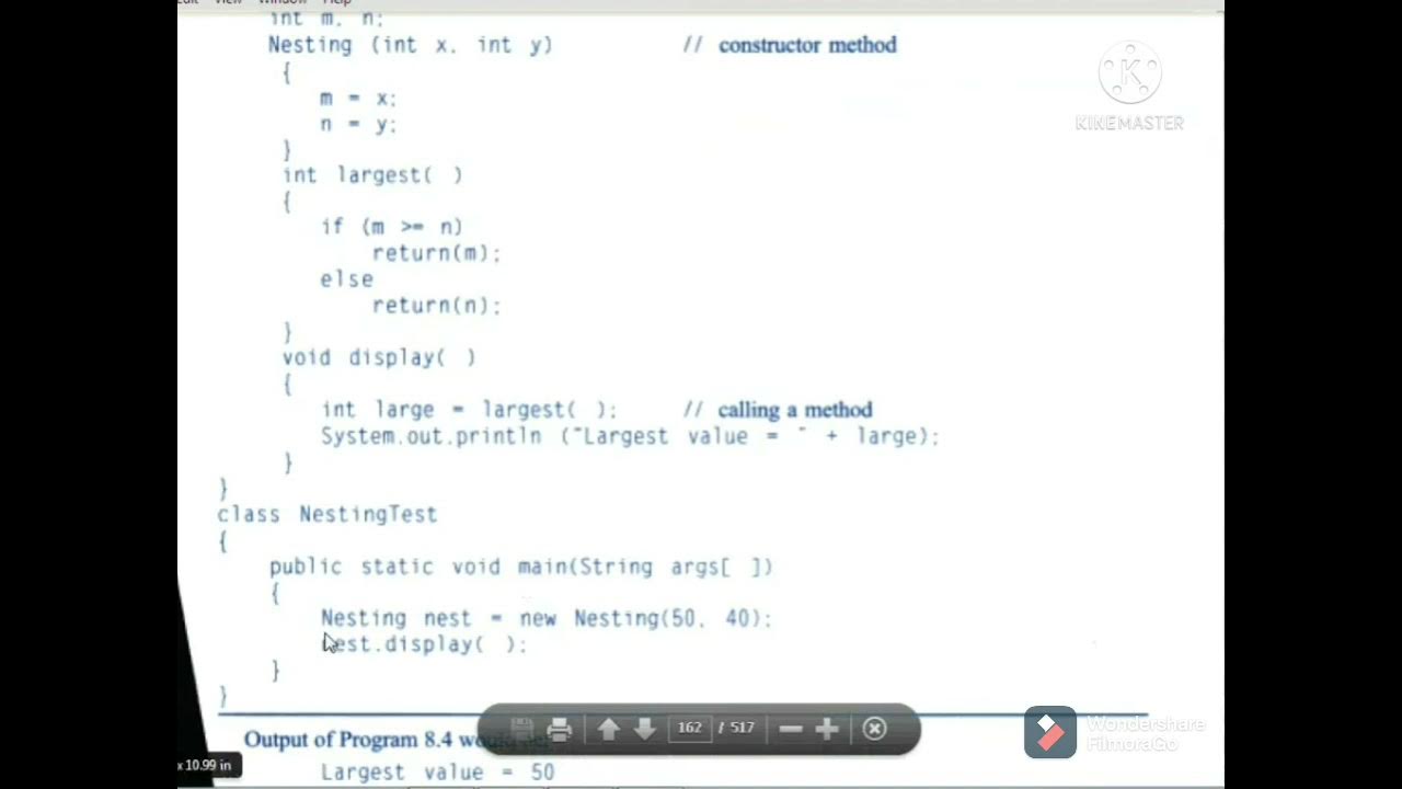 BCA 3rd Year (6th Sem) Nesting of methods Java Programming (Dr. Preeti Chaudhary) - YouTube