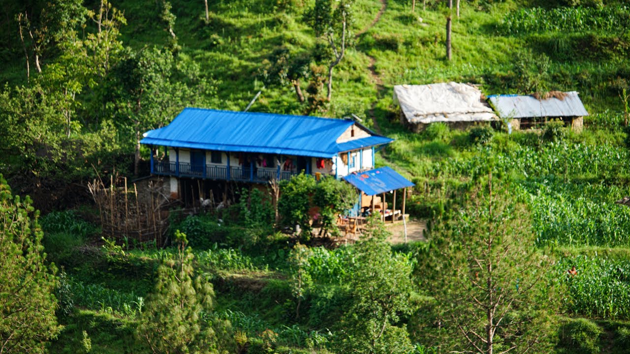 Simple and Traditional lifestyle in Nepal | Countryside lifestyle in ...