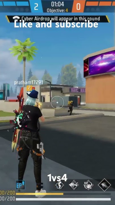 1vs4 Clutch In Cs Ranked Heroic Lobby।।the Pratham Gaming।। Freefire