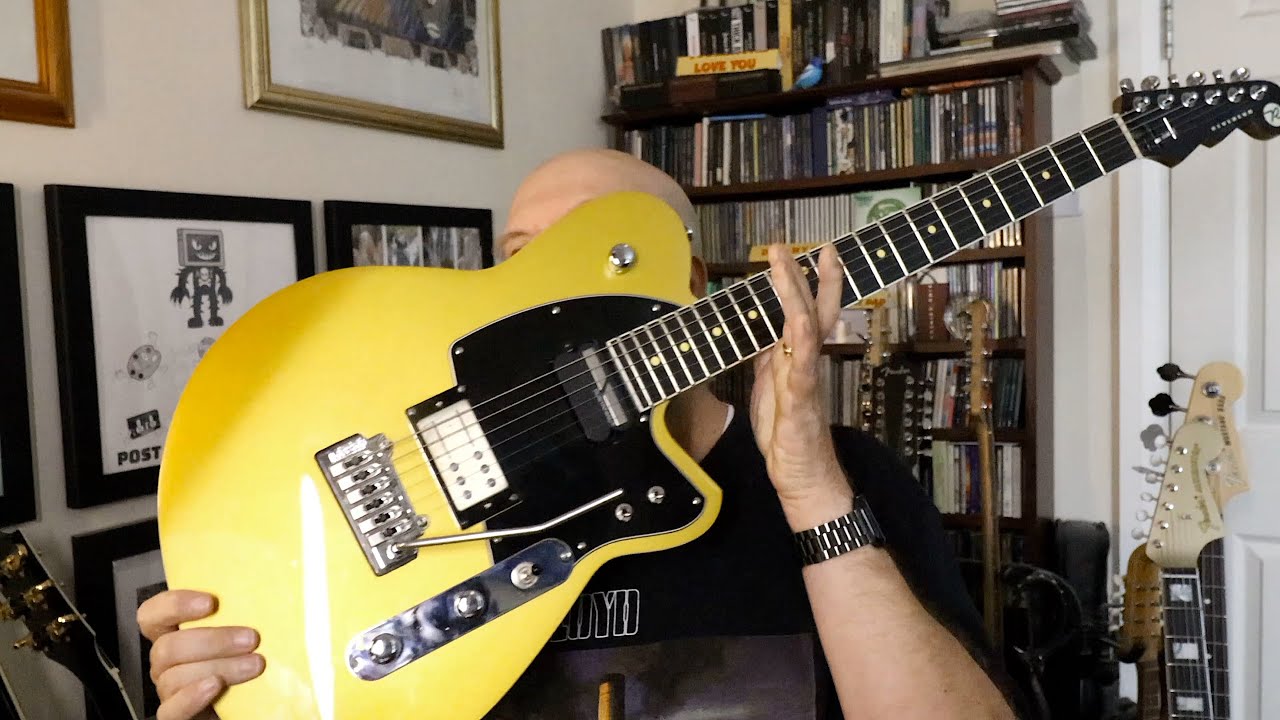 Reverend RG-SUS In Venetian Gold - A Sustainer Guitar Superior to The ...