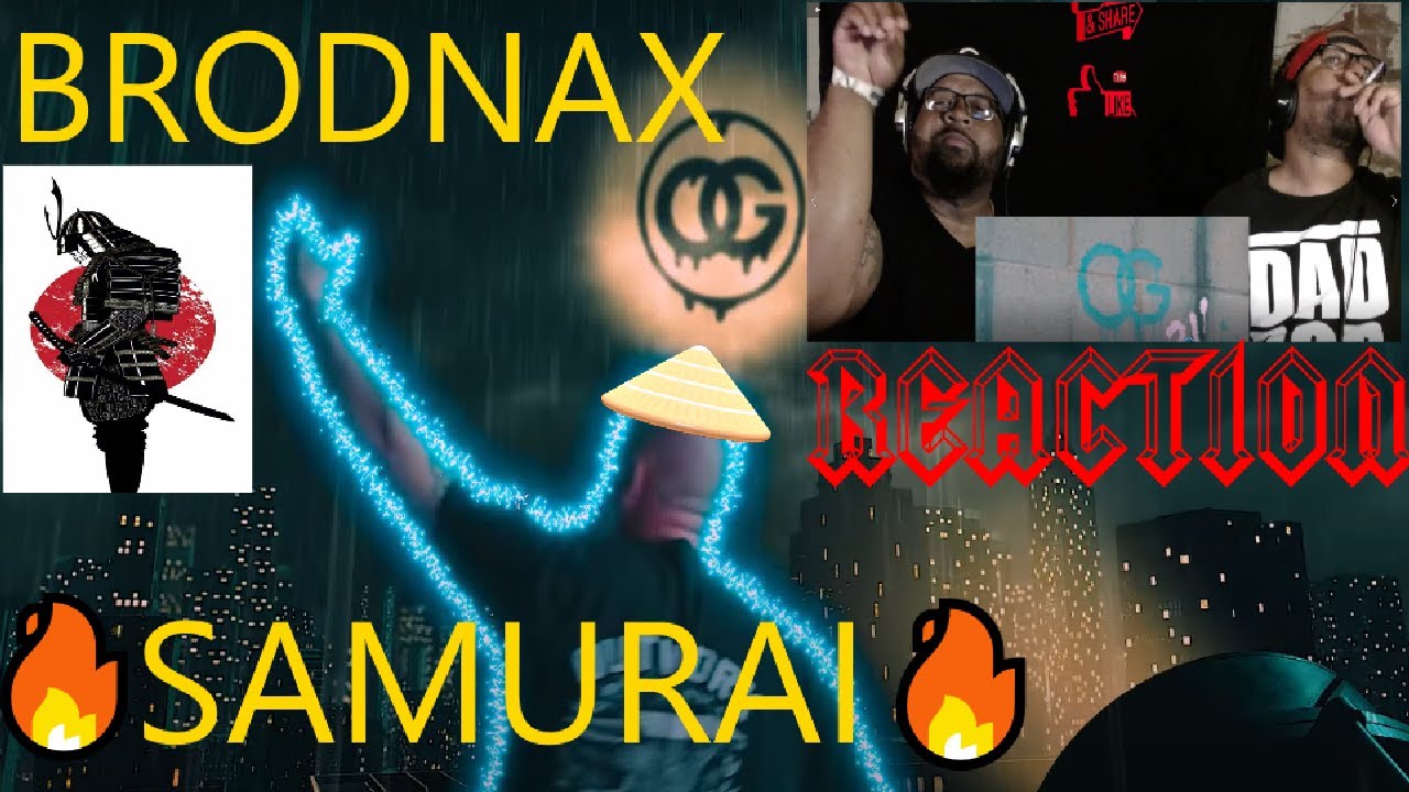 BLACK GUYS REACT TO BRODNAX - Samurai [Official Music Video] HE DEF CUT ...