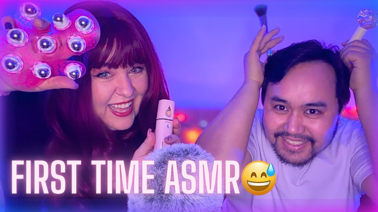 I Made My Friend Try ASMR for the First Time 😳 - YouTube