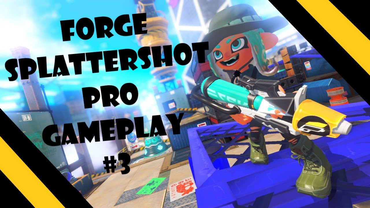 Forge Splattershot Pro Gameplay #3 - Splatoon 3 | Anarchy Battle (RM ...