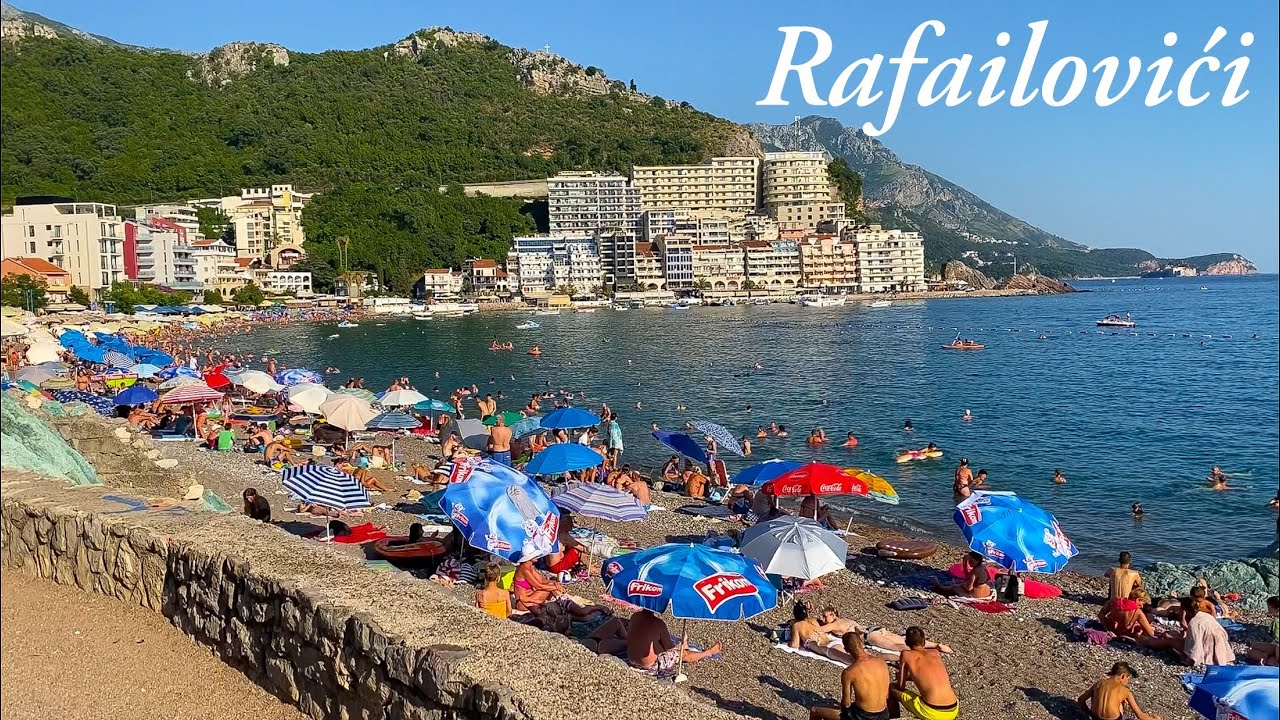 Rafailovići Budva Montenegro 🇲🇪 Walking Tour - YouTube