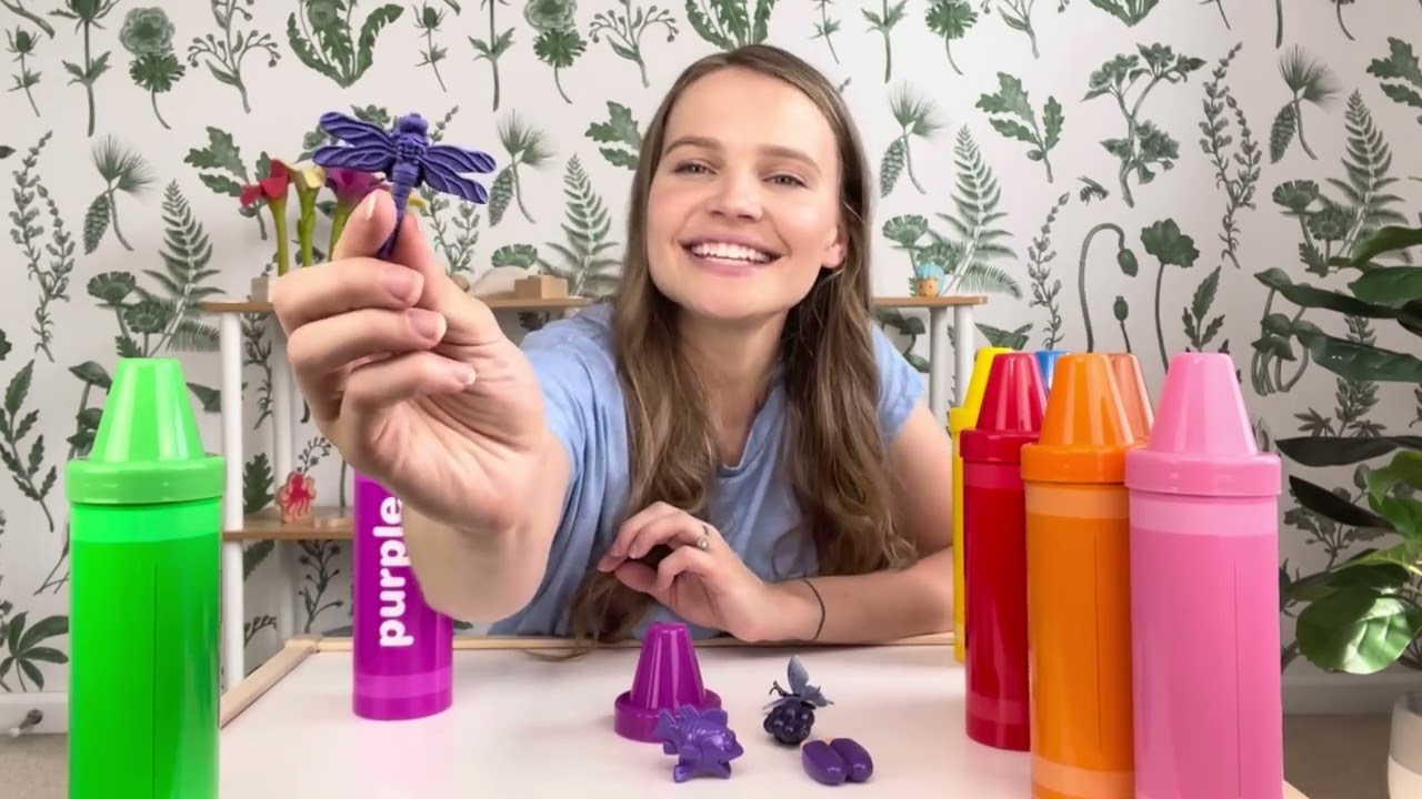 Learn Colors with Crayon Surprises | Best Toddler Learning Video ...