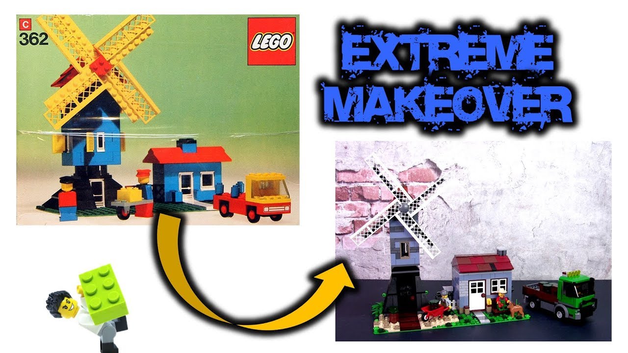 Vintage LEGO 362 Windmill Remake - YouTube