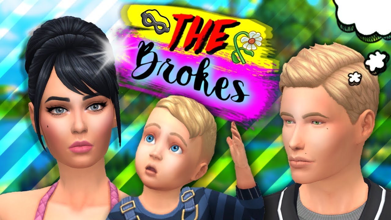 THE SIMS 4 - BROKE FAMILY (TS2) - YouTube