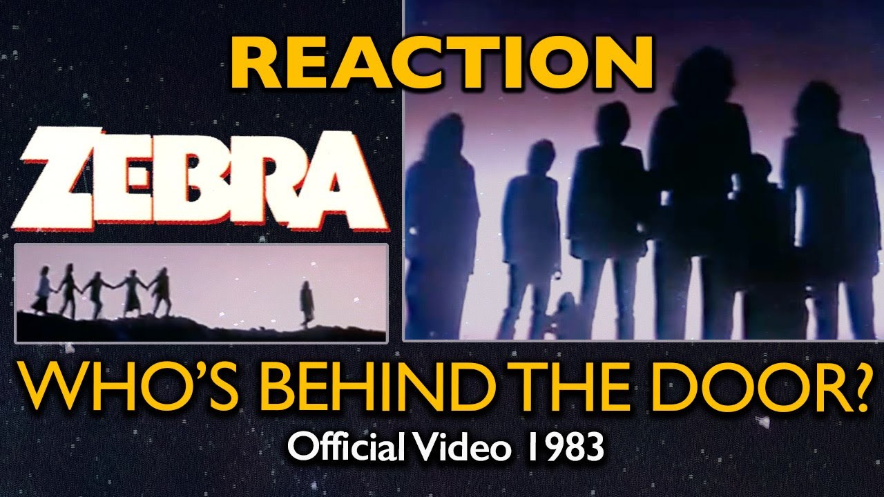 Brothers REACT to Zebra: Who's Behind The Door? 1983 - YouTube