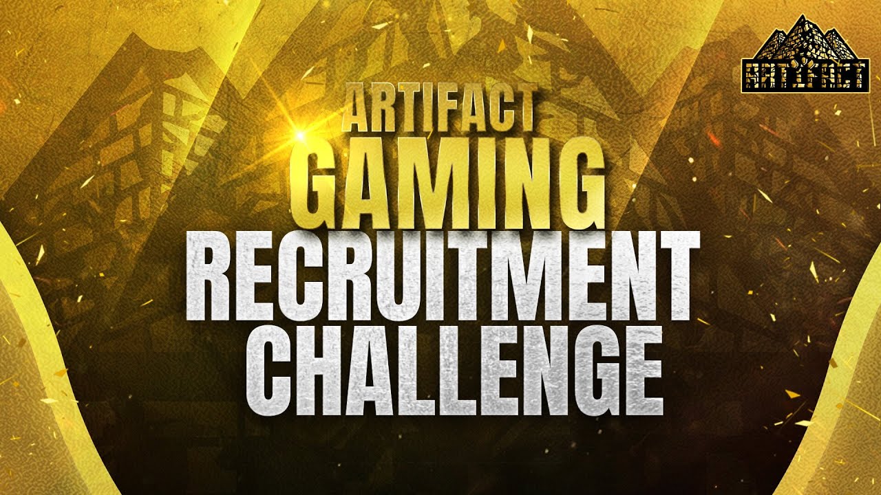 Artifact Gaming Recruiting Challenge!! - YouTube