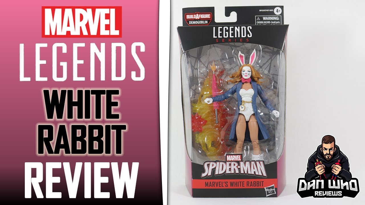 Marvel Legends White Rabbit Demogoblin BAF Wave Action Figure Review ...
