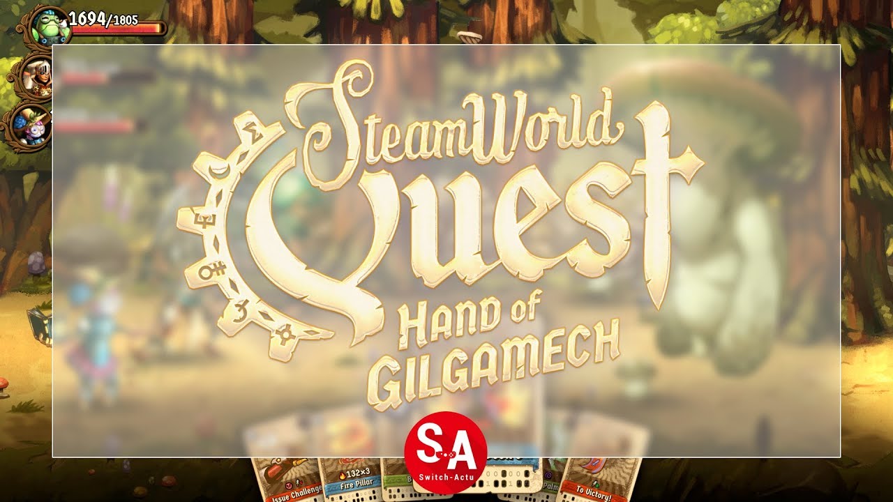 SteamWorld Quest - Nintendo Switch - Gameplay - YouTube