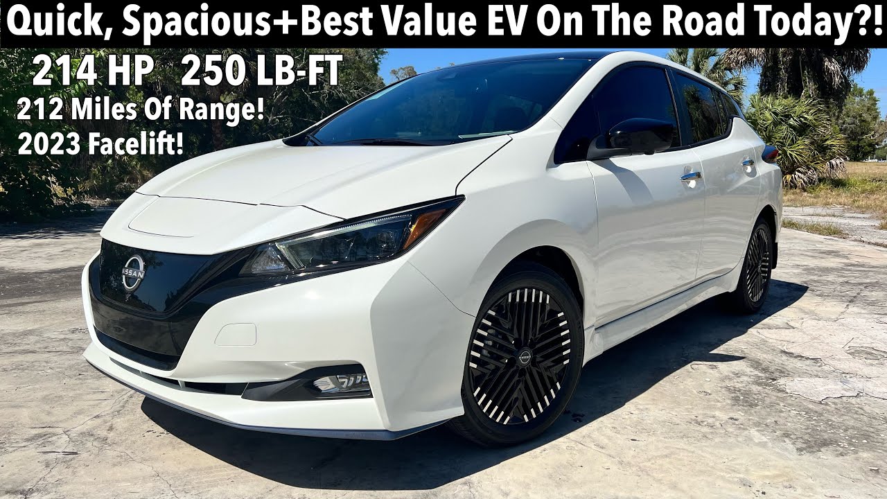 2023 Nissan Leaf SV Plus: TEST DRIVE+FULL REVIEW - YouTube