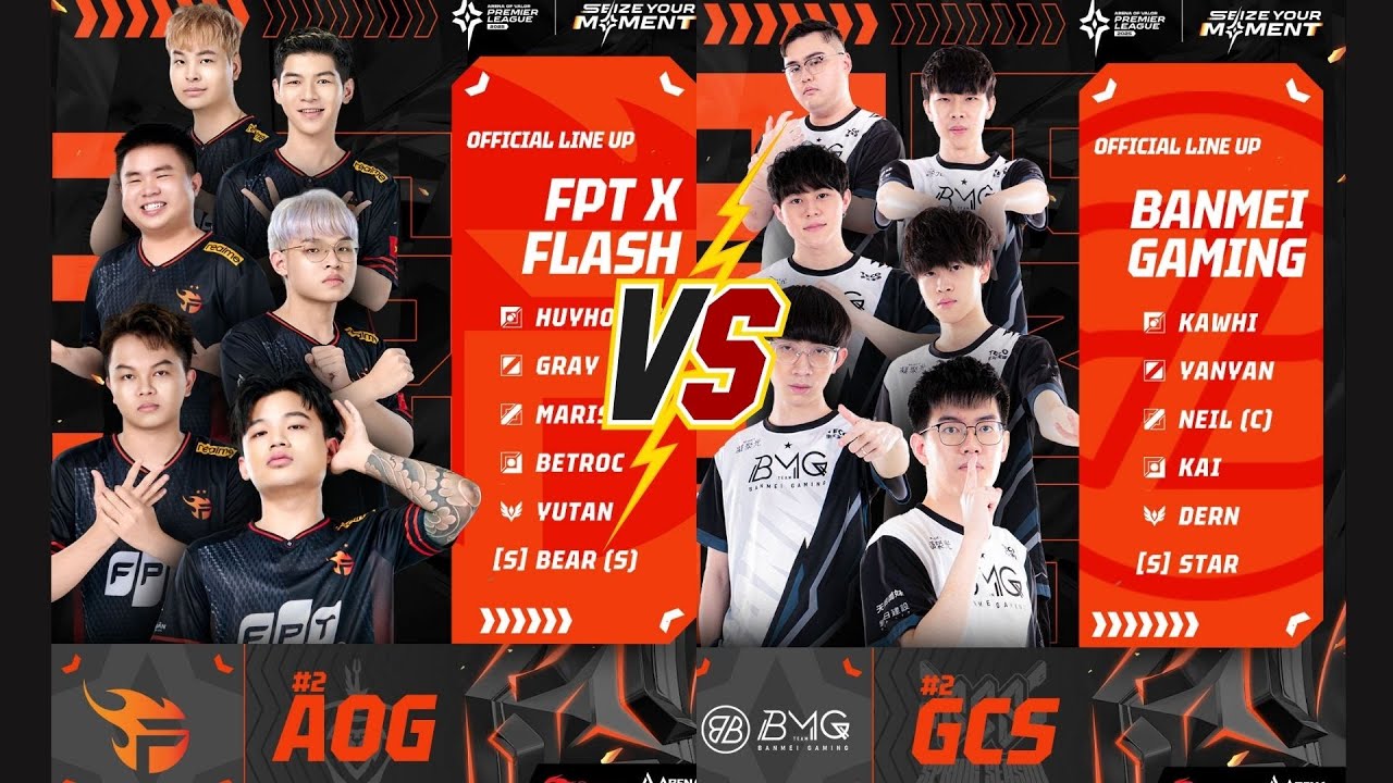 FPT x Flash vs BanMei Gaming – Cuộc chiến giữa khát vọng và đế vương sa ...
