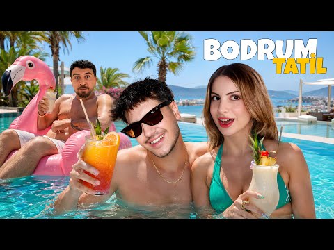 TATİL VLOG BODRUM🌴 Melih Yıldırım | Sıla Beyoğlu | Serkan 