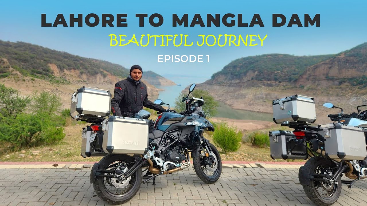 MANGLA DAM ON BIKE | Lahore to Mangla Dam Motovlog | Episode 1 - YouTube