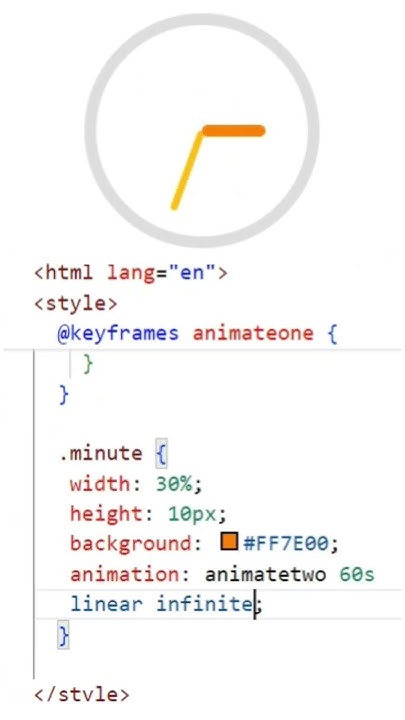 Animated Clock Html Css Ma Developer Shorts Youtubeshorts Htmlcss Cssanimation Youtube