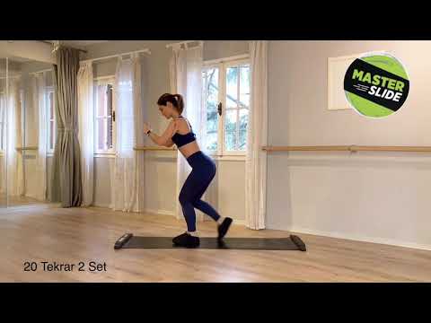 Master Slide 2 Slideboard ile  Evde Egzersiz Eğitim Videosu