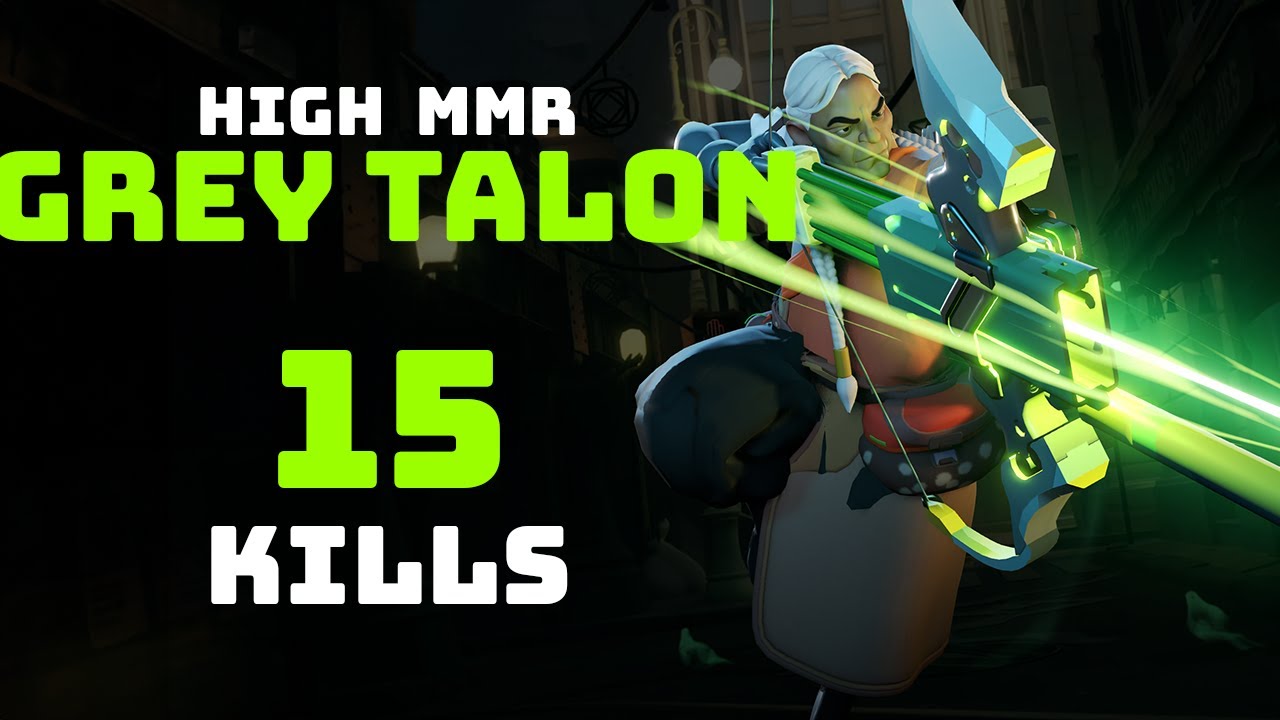 Deadlock Grey Talon Gameplay & Build - 15 KILLS (High MMR Player: 2SDAY ...