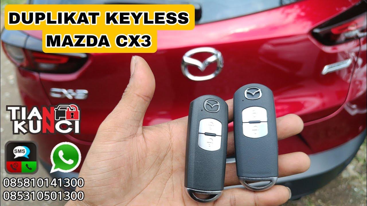 duplikat kunci mazda cx3, bikin kunci mazda cx3, solusi kunci hilang mazda cx3, keyless mazda ...