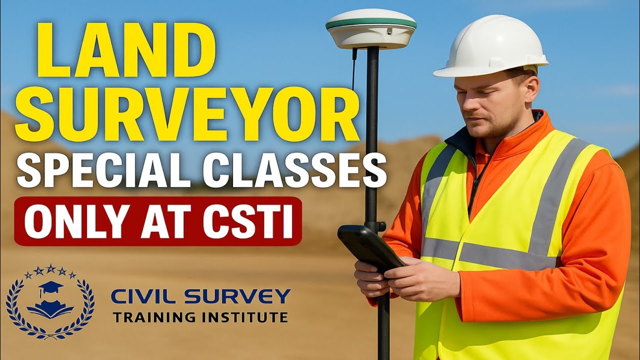 Complete Land Surveyor Training in India | Auto Level, Total Station ...