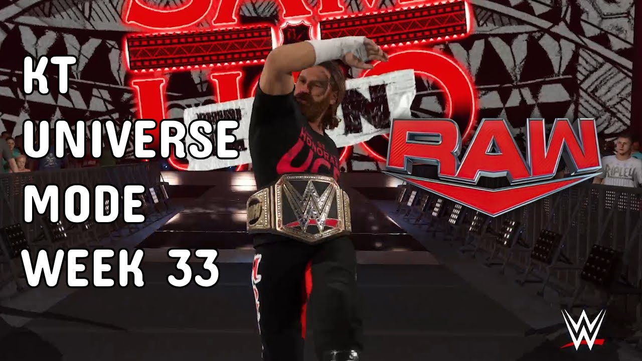 WWE 2K23 - Universe Mode - Raw - Week 33 - YouTube