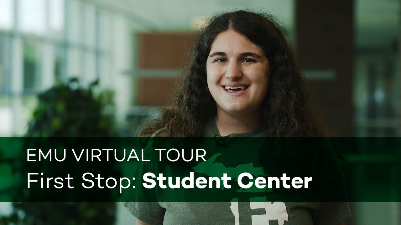 EMU Virtual Tour | Stop 1 of 15: Student Center - YouTube