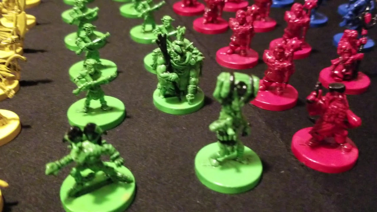 Easy minature painting technique for vibrant reds - YouTube