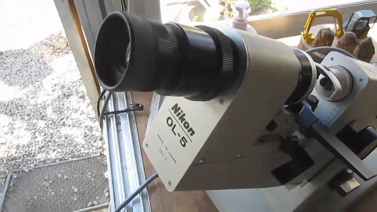 Nikon OL-5 ニコン レンズメーター Lensometer - YouTube