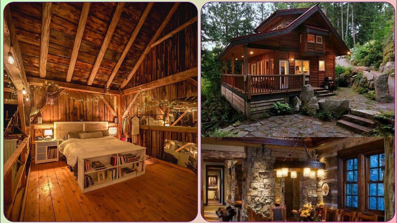 Log Cabin Interior Designs _ Home Decor _ Wood Log Interior For Home ...