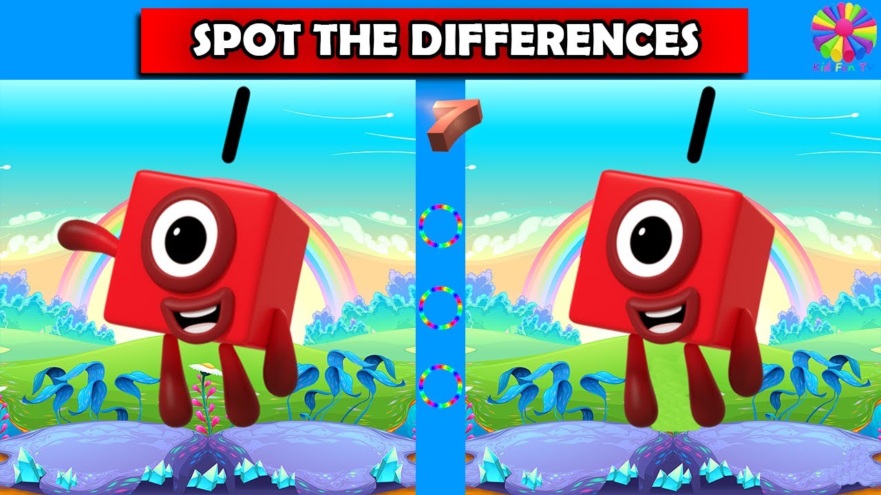 Numberblocks challenge - Spot the difference - Numberblocks TRUE FAN ...