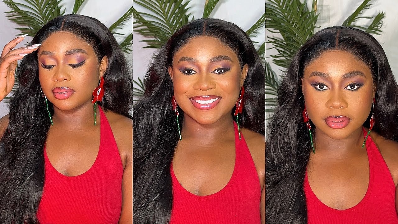 How to do Simple makeup look on a client/ step by step makeup tutorial ...