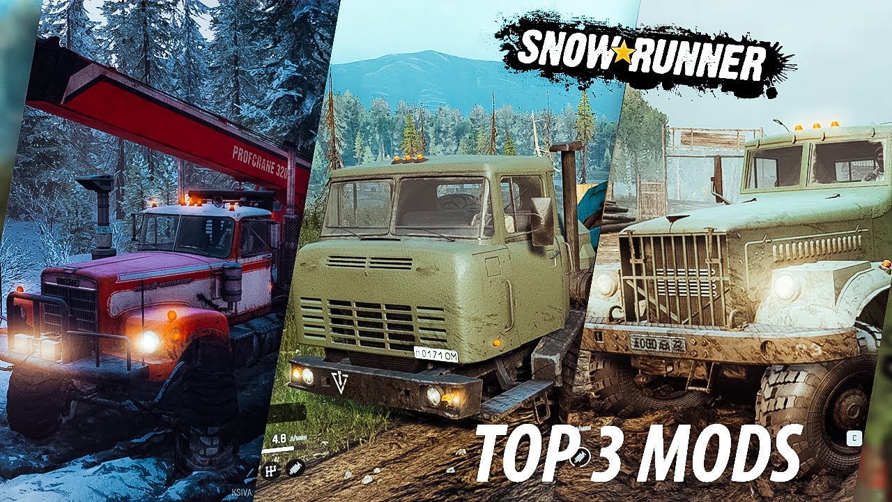 SNOWRUNNER MODS TOP #2 - YouTube