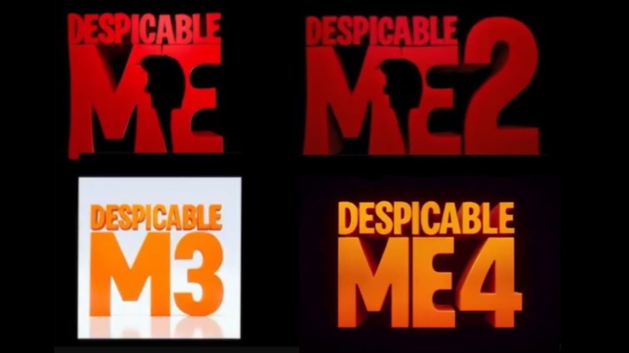 despicable me 1 2 3 4 Intro - YouTube