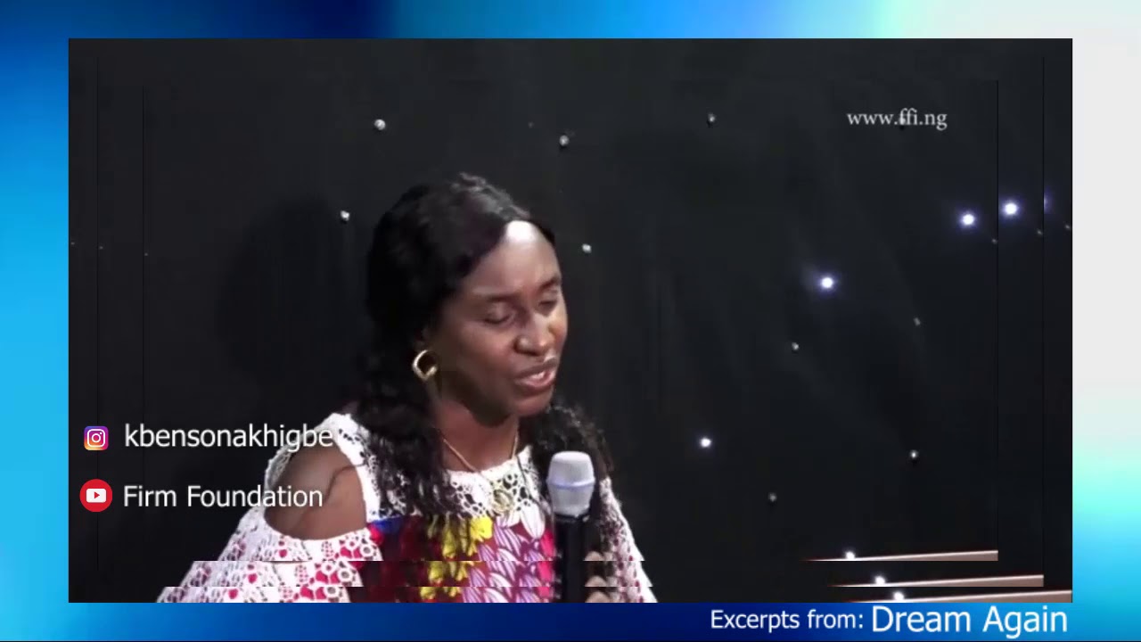 Excerpt: DREAM AGAIN with Kay Benson-Akhigbe II - YouTube