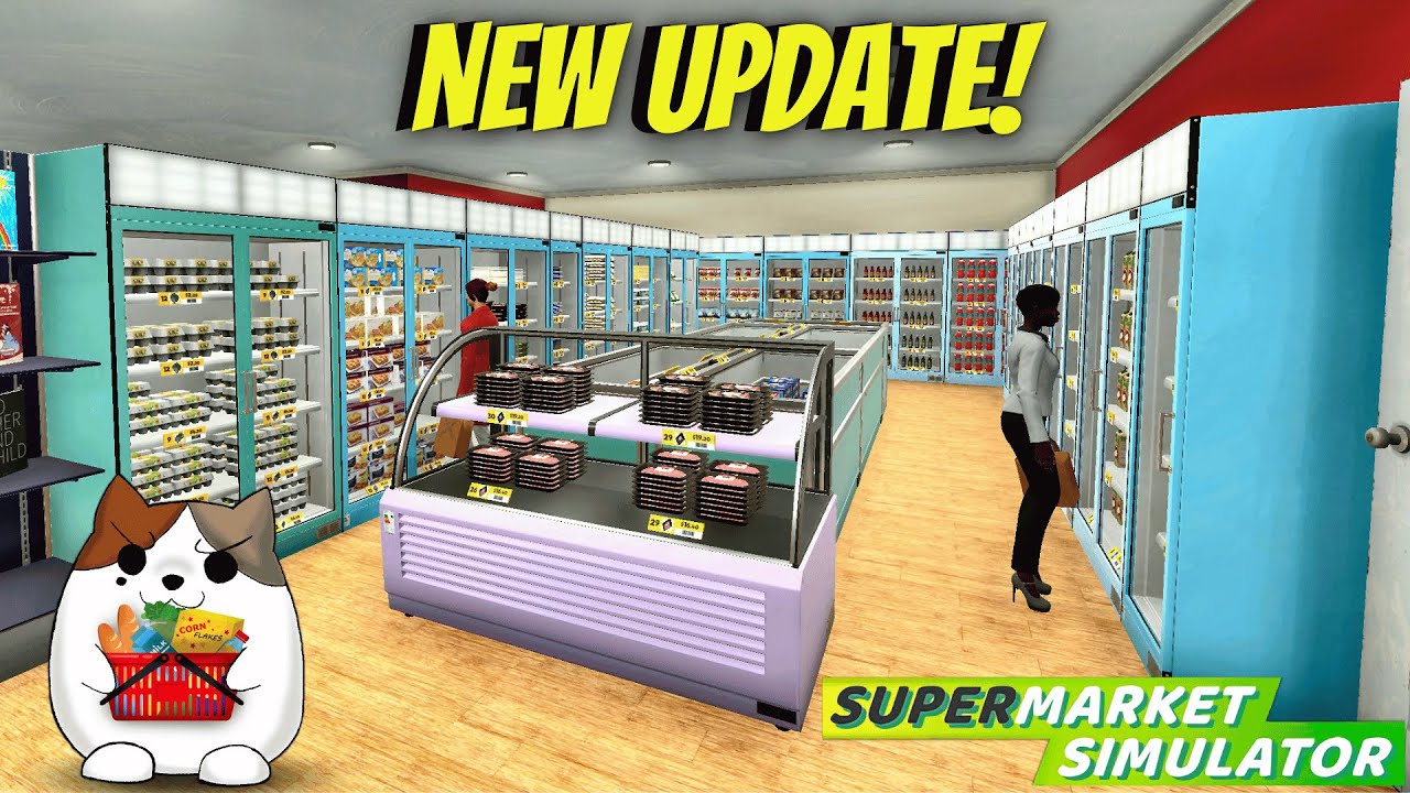 Making Big Profit in my Very Colorful Store in Supermarket Simulator ...