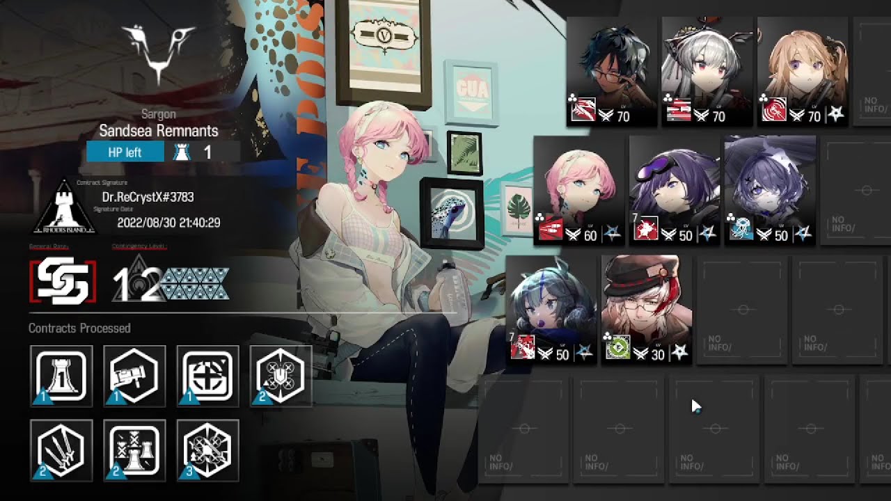 [Arknights] CC#8 Day 1-2 Iberian Only (Risk 12) - YouTube