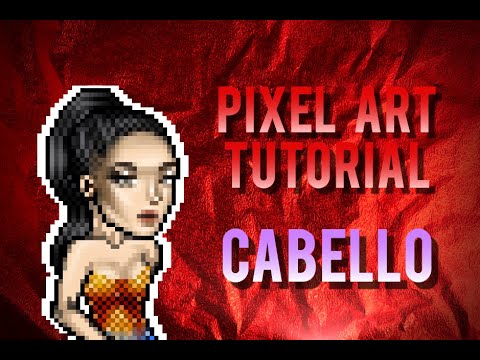 TUTORIAL DE PIXEL ART: Cabello de lado. - YouTube