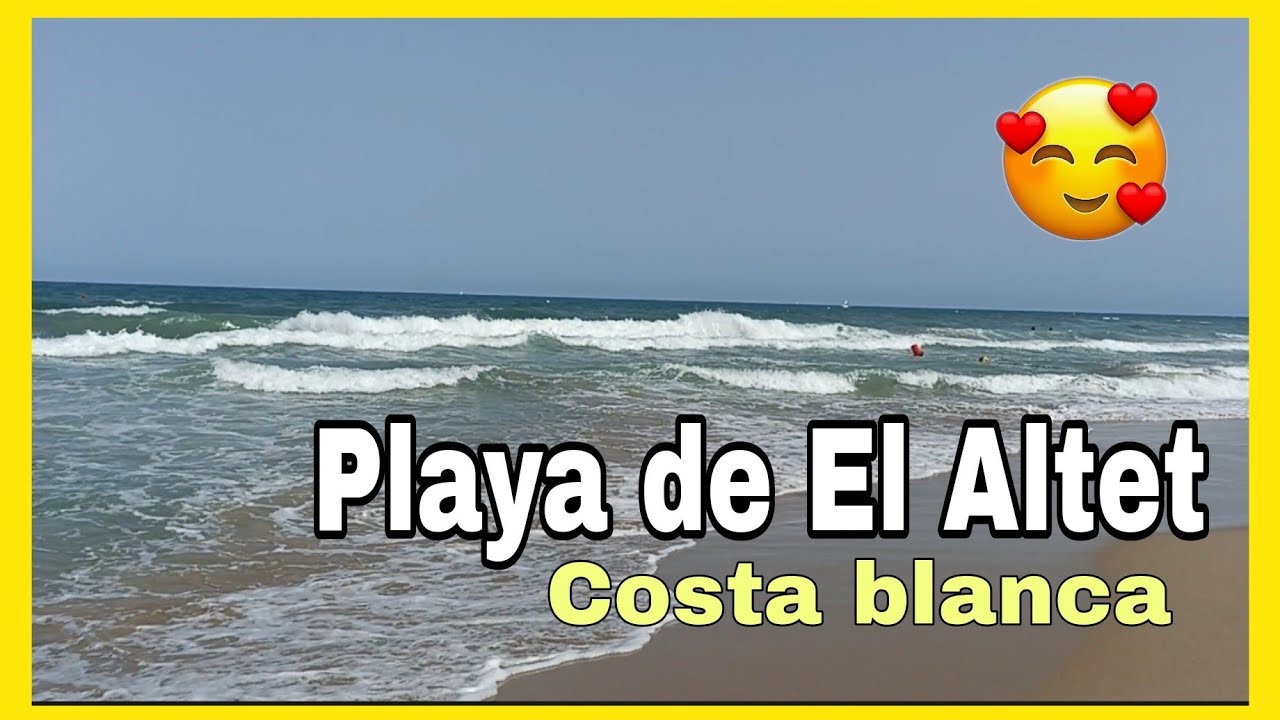 ALICANTE- Playa de El Altet - costa blanca - Alicante - Elche - YouTube
