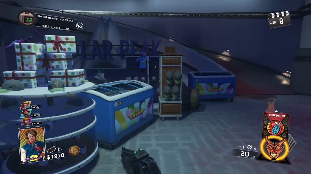 Call of Duty Infinite Warfare zombie in spaceland gameplay. - YouTube