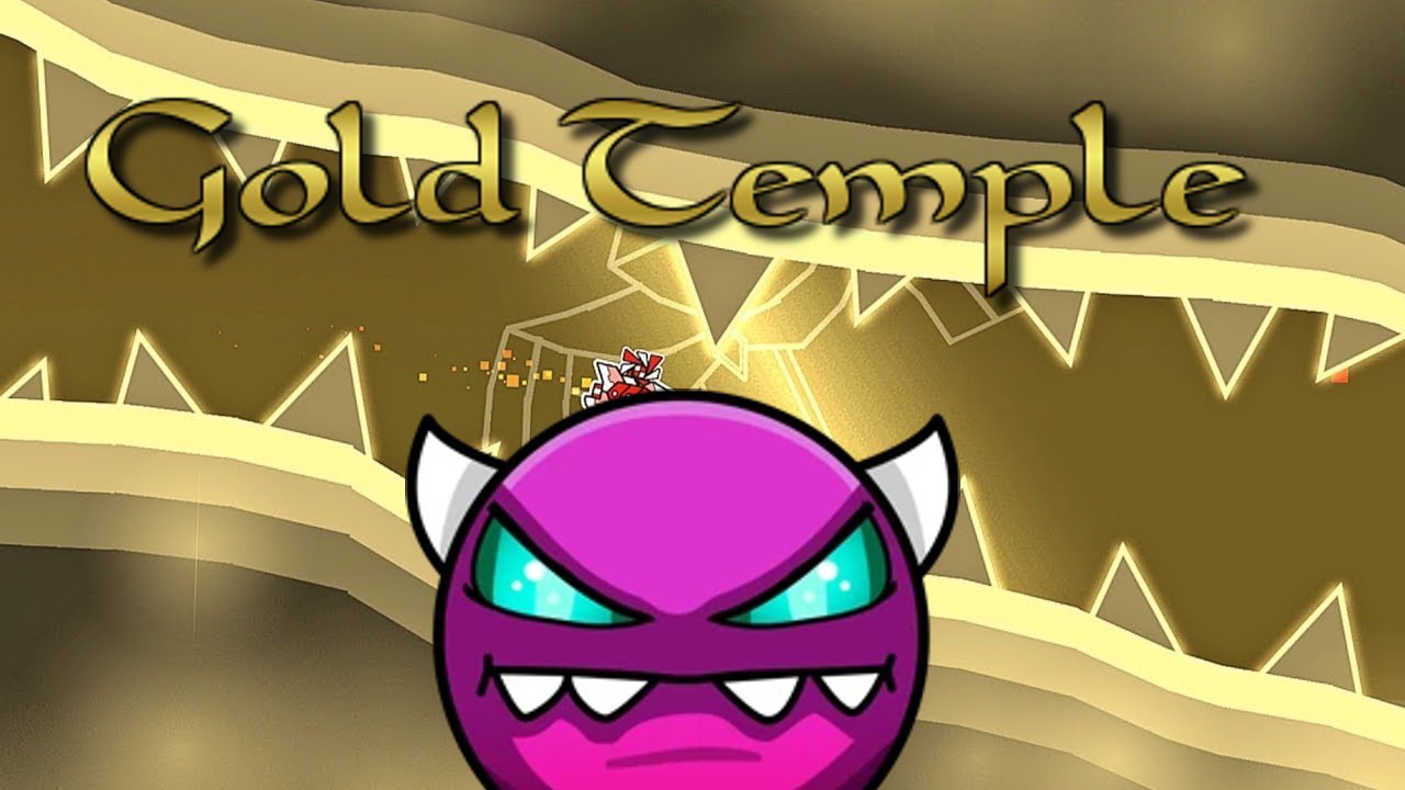 Gold Temple 100% (Medium Demon) | GD Trent - YouTube