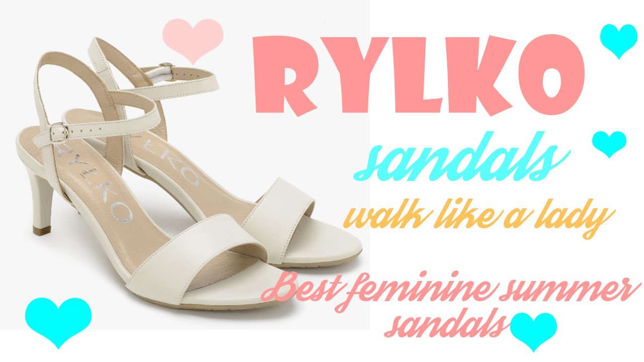 Perfect for Summer, Rylko White Leather Summer Sandals Review Under 50 ...